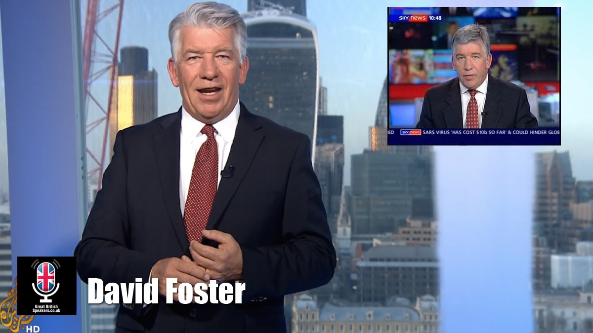 David Foster Al Jazeera TRT World | Great British Speakers
