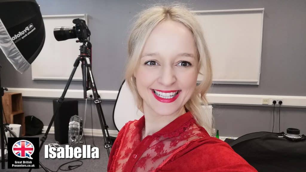 Isabella hire versatile presenter speaker book at agent Great British ...