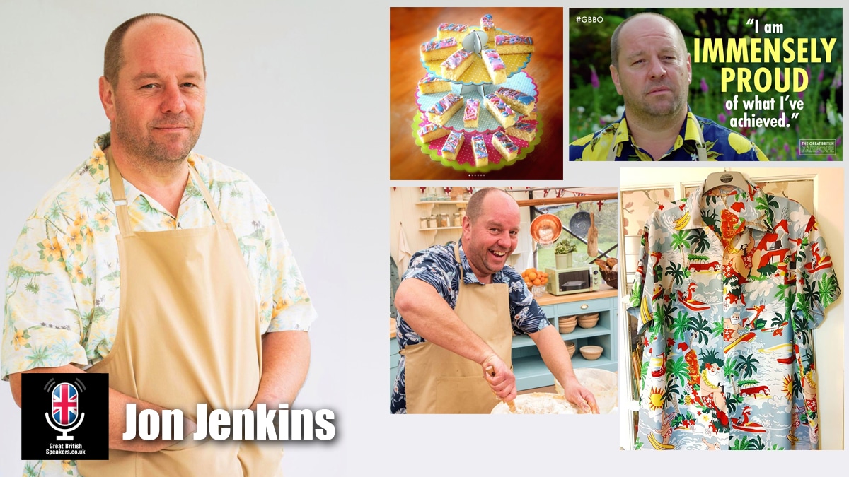 Jon Jenkins | GBBO Winner Baker | Great British Speakers