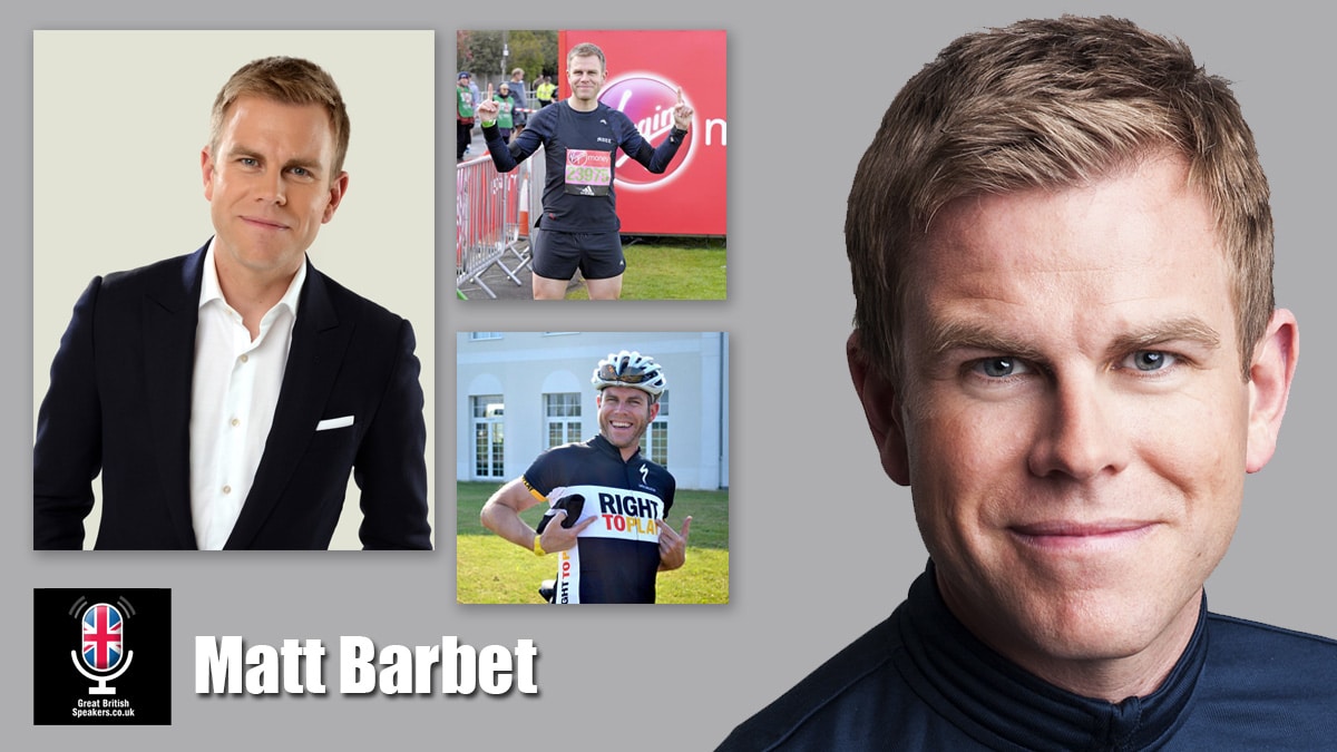 Current Affairs Host Matt Barbet at Great British Speakers