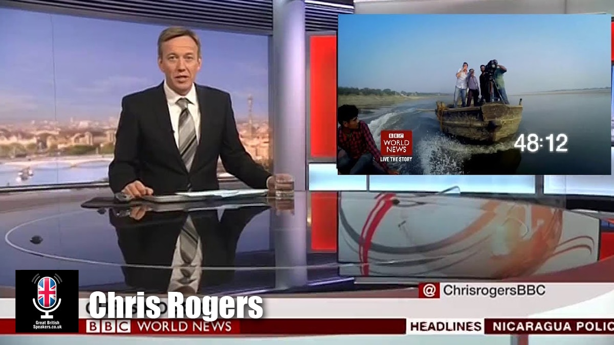 Chris Rogers | News broadcaster | Great British Speakers