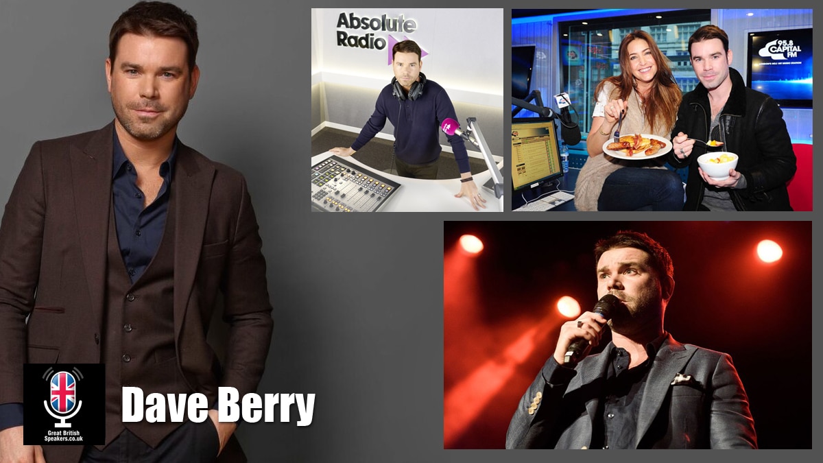 Dave Berry Hire Absolute Radio presenter host Speakers Agent