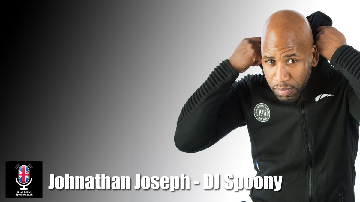 DJ Spoony Johnathan Joseph, at Great British Speakers