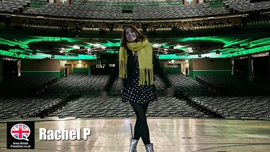 TV and Corporate Presenter Rachel Pierman at Great British Presenters