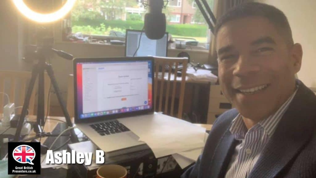 Journalist & Presenter Ashley B at Great British Presenters
