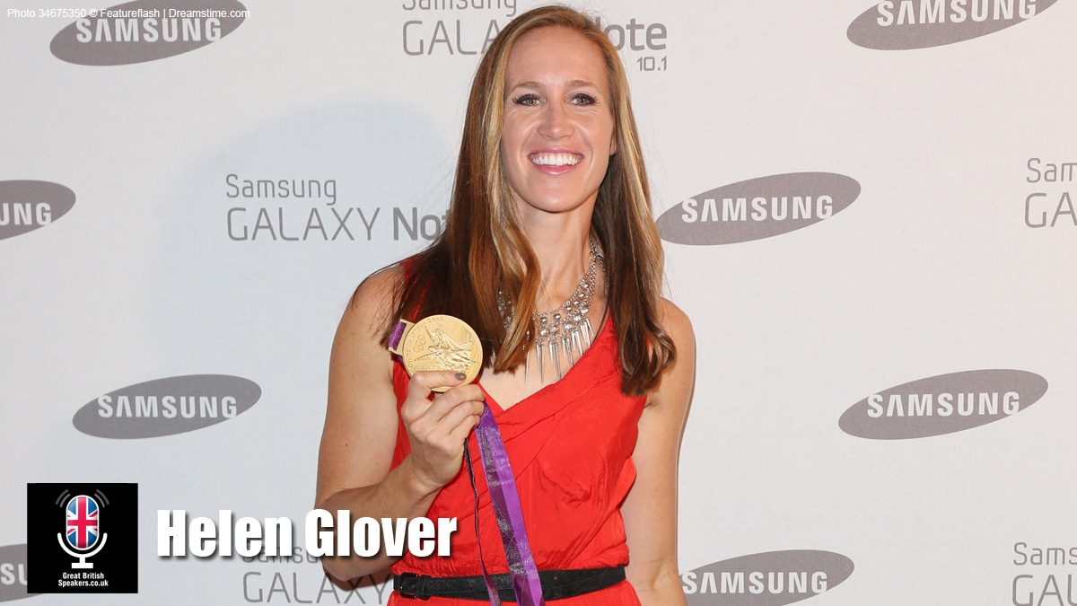 Double Olympic Rower Helen Glover MBE at Great British Speakers.