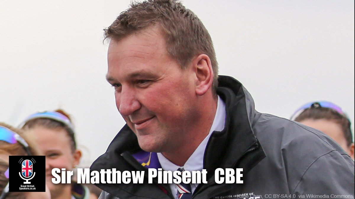 More About Sir Matthew Pinsent CBE