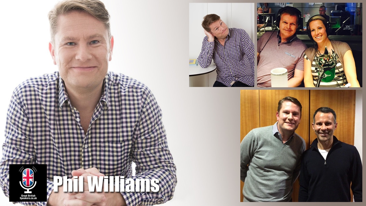Phil Williams, BBC 5Live Sport host | Great British Speakers