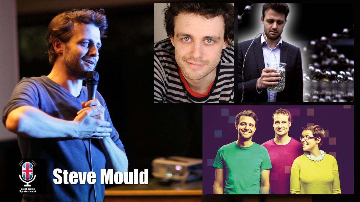 Steve Mould Comedic Science speaker | Great British Speakers