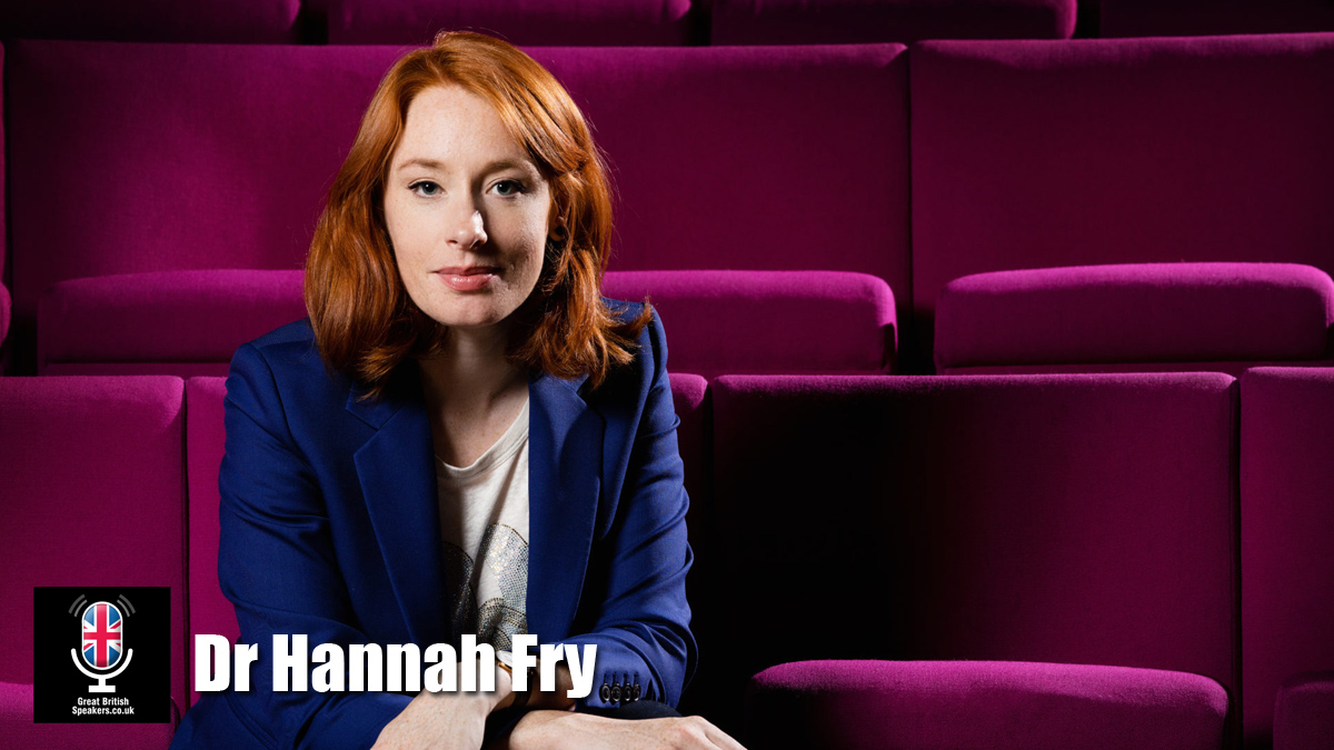 Female Maths STEM Speaker Hannah Fry at Great British Speakers