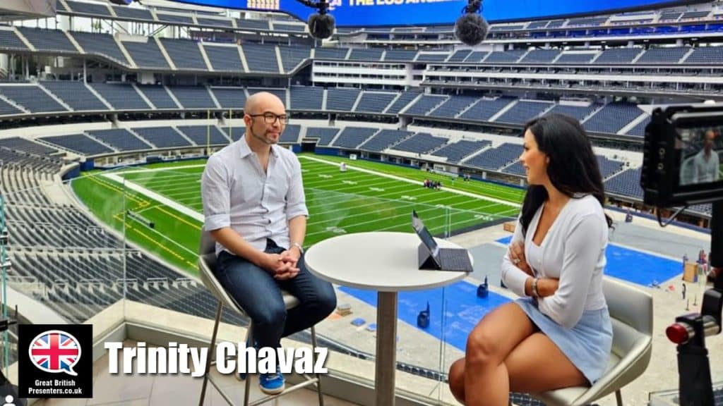 Corporate Presenter Trinity Chavez Great British Presenters