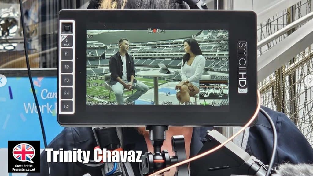 Corporate Presenter Trinity Chavez Great British Presenters