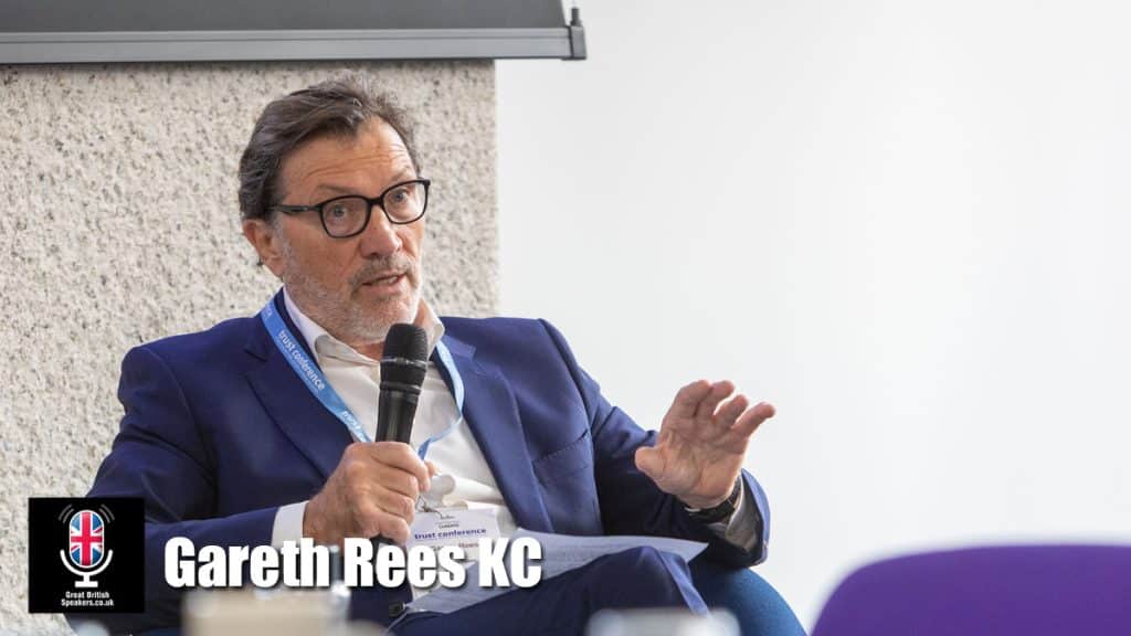 Leading Barrister Gareth Rees KC at Great British Speakers