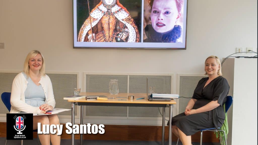 Historian Lucy Santos at Great British Speakers