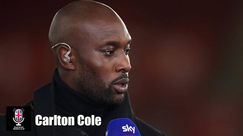 Carlton Cole hire former professional footballer speaker book at agent ...