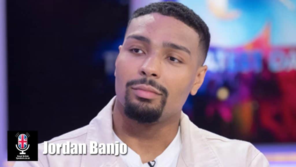 Diversity Dancer Jordan Banjo at Great British Speakers