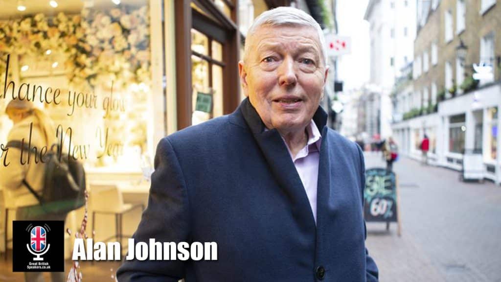 Politician Alan Johnson at Great British Speakers