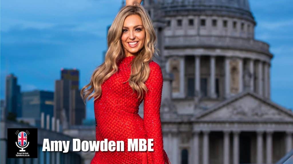 Amy Dowden MBE hire Welsh professional ballroom and latin dancer speaker book at agent Great ...