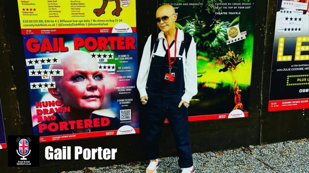 Gail Porter hire presenter speaker book at agent Great British Speakers