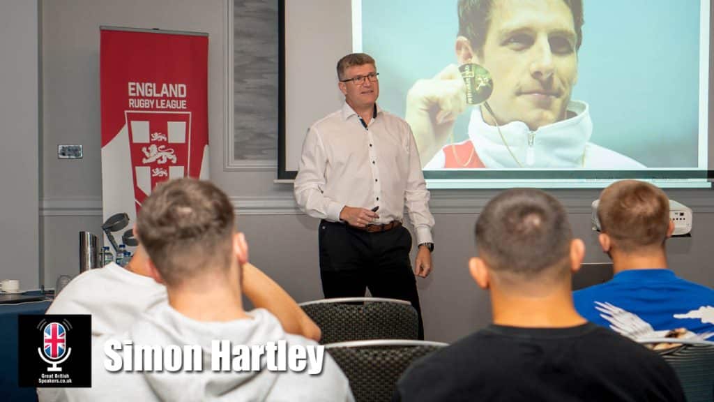 Performance Coach Simon Hartley at Great British Speakers