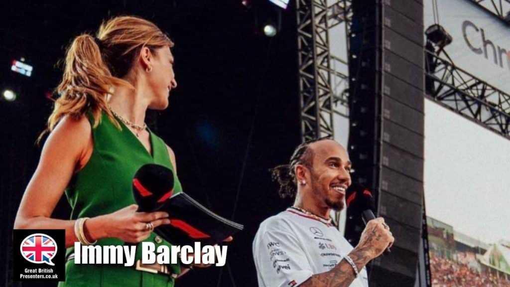 F1 Motorsports Presenter Immy at Great British Presenters