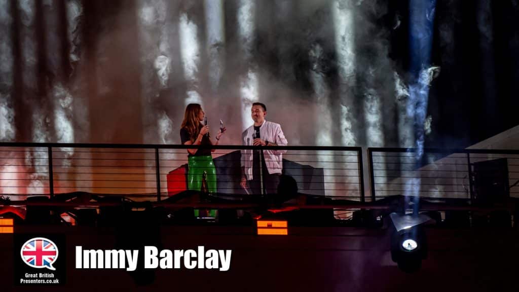 F1 Motorsports Presenter Immy at Great British Presenters