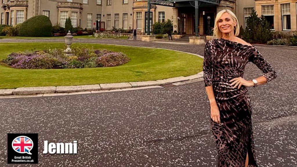 TV Presenter Jenni Falconer at Great British Presenters
