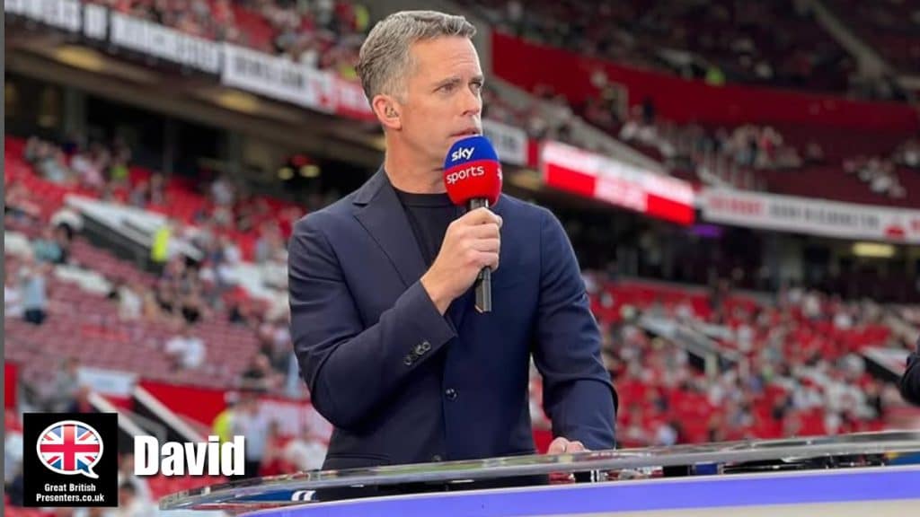 Sky Sports Presenter David Jones at Great British Presenters